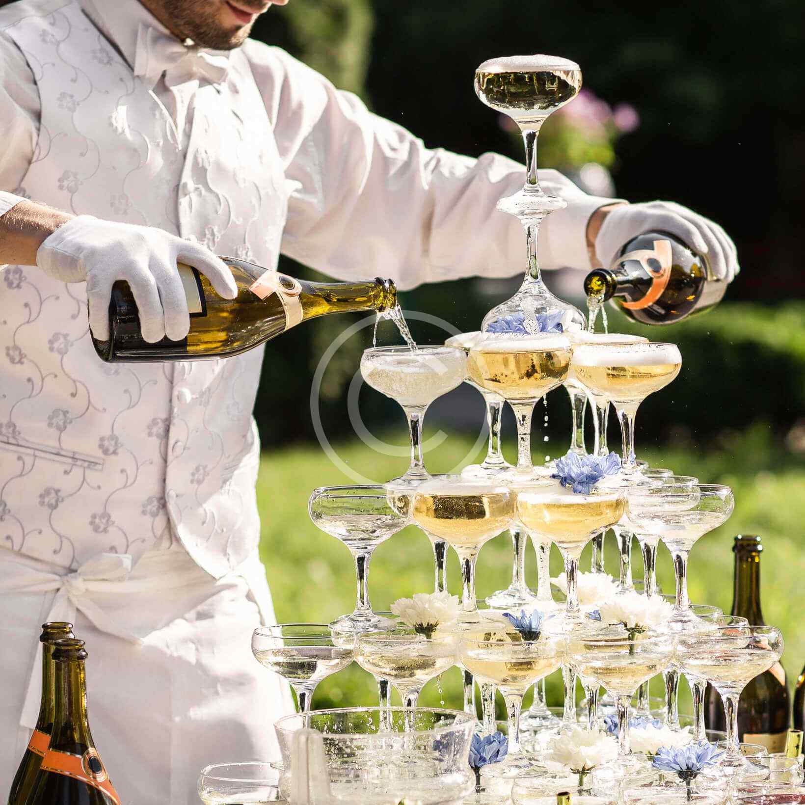 Champagne tower | Lohani Dream Makers